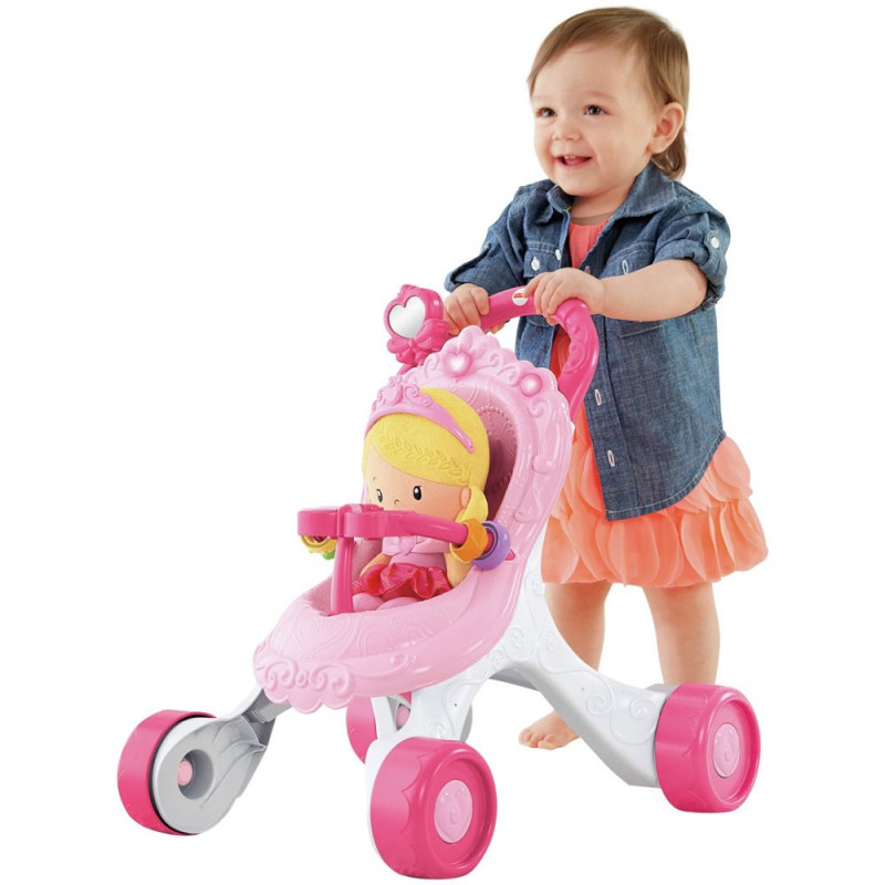 Fisher Price Princess Mummy Stroll-Along Musical Walker - Other Baby ...