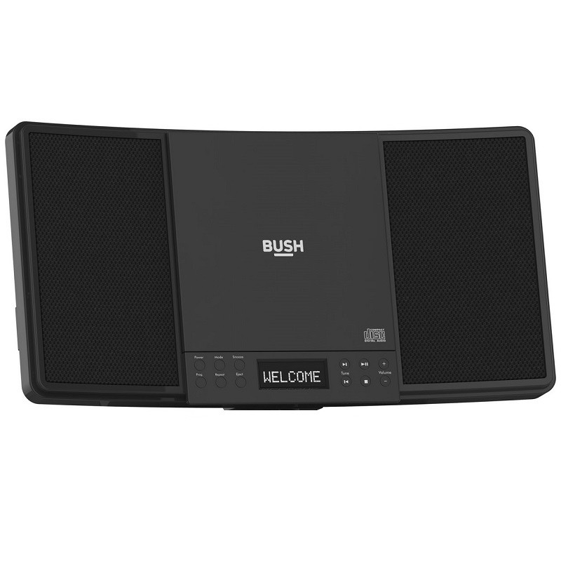 Bush Flat CD Bluetooth Micro System - Black (Unit Only) - Micro Hi-Fi ...