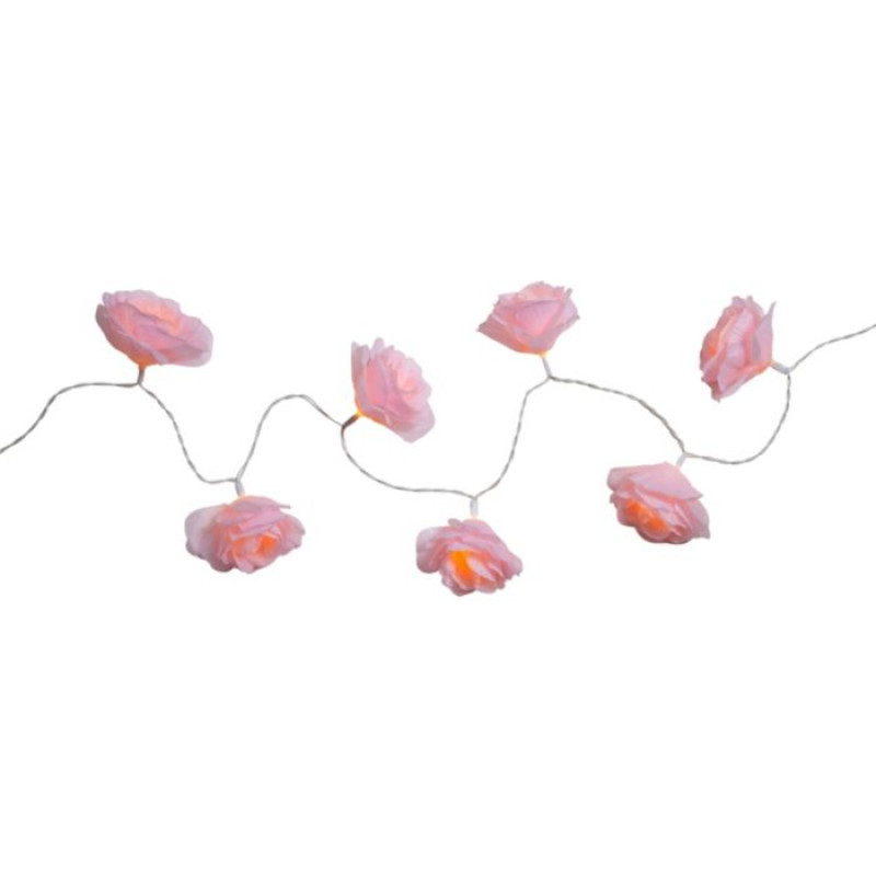 Inspire 20 LED String Lights - Pink Rose - Christmas Lights - Christmas ...