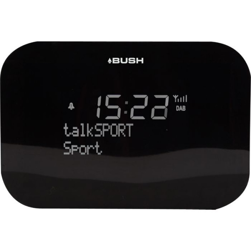 Bush DAB Alarm Clock Radio - Black - Alarm Clocks & Radios - Home Audio - Audio & Video | GMV Trade