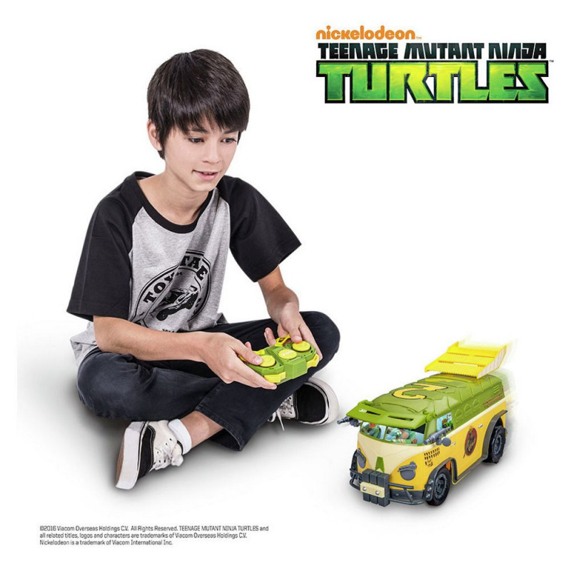 Remote Controlled Teenage Mutant Ninja Turtle Party Van - Toys, Cars ...