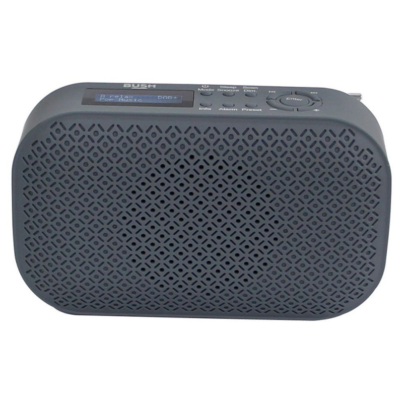 Bush Mini Mono DAB Radio - Grey (Unit Only) - DAB Digital Radios - Home Audio - Audio & Video ...