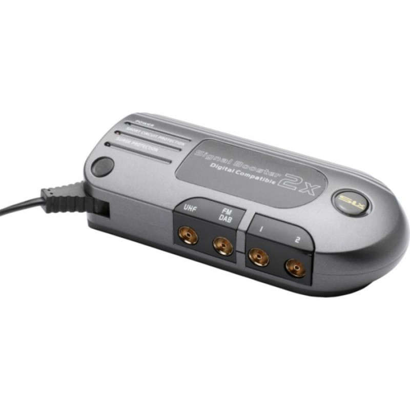 SLx Deluxe 2 Way TV Aerial Signal Booster | GMV Trade