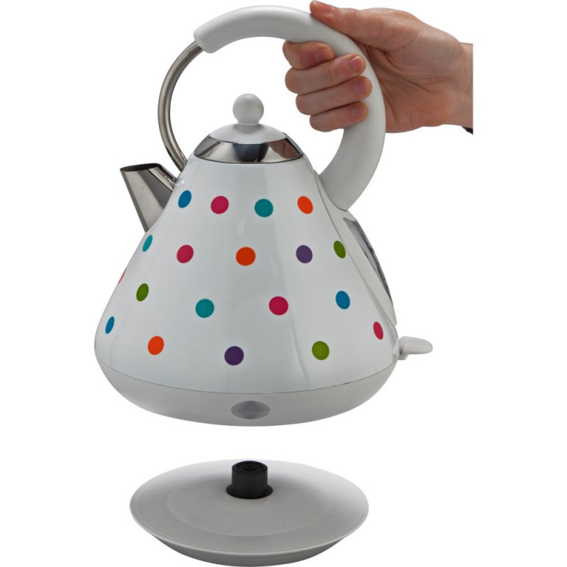 ColourMatch Stainless Steel Traditional Kettle - Bright Spots | GMV Trade