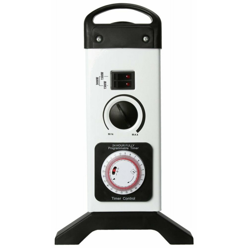 Challenge Diamond 3kw Convector Heater With Timer - White - Convector ...