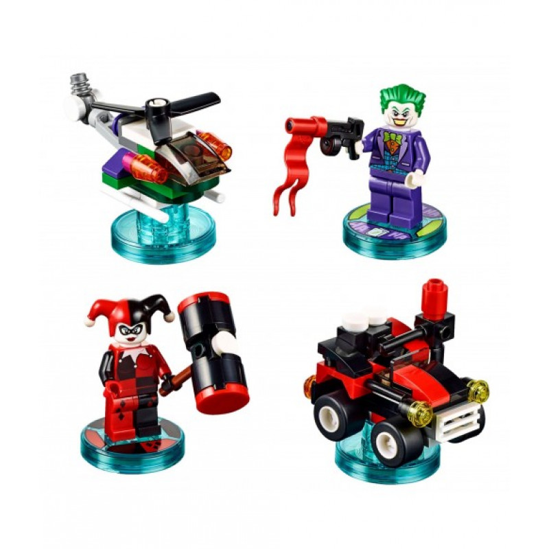 LEGO 71229 Dimensions Joker & Harley Team Pack - Action Figures & Toys ...