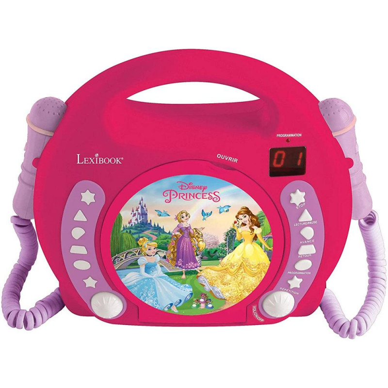 Disney Princess CD Player With 2 Mic's - CD Players & Cassette Players ...