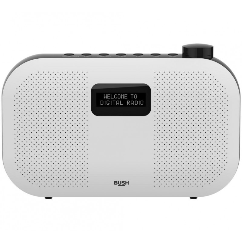 Bush Stereo DAB Radio - White - DAB Digital Radios - Home Audio - Audio ...
