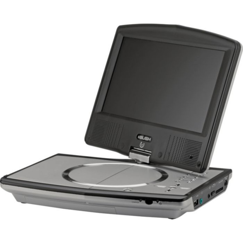 Bush 9 Inch Portable Widescreen DVD Player with Remote - Portable DVD ...