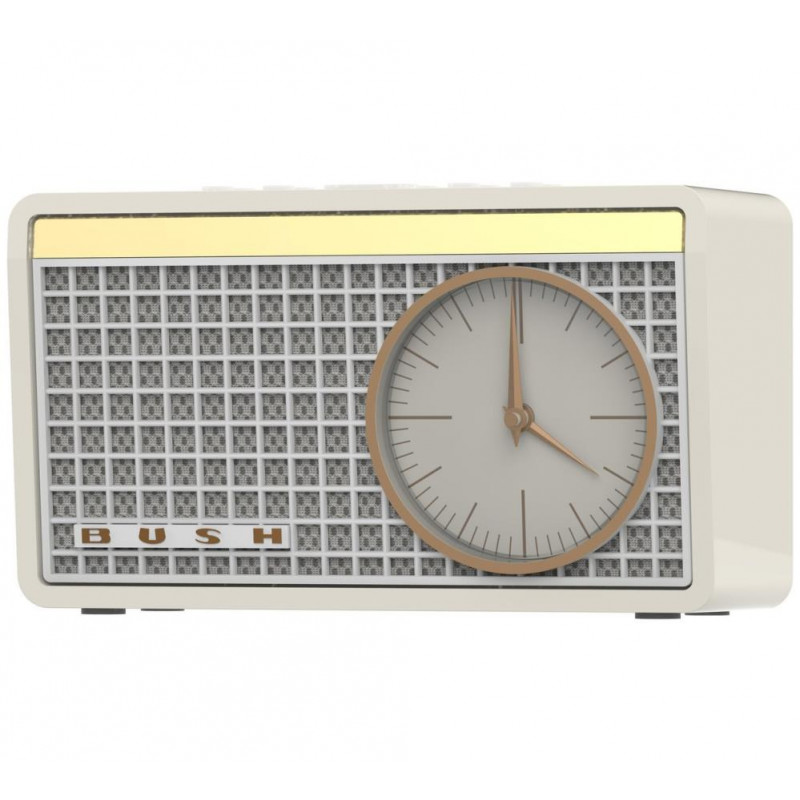 Bush Classic Analogue Clock Radio - Cream - Alarm Clocks & Radios ...