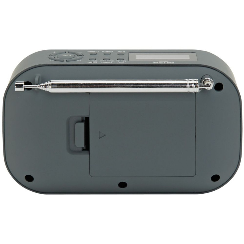 Bush Mini Mono DAB Radio - Grey (Unit Only) - DAB Digital Radios - Home Audio - Audio & Video ...