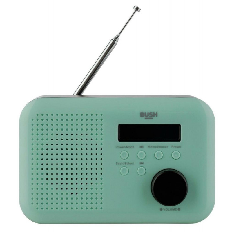 Bush Portable Mono DAB Radio - Mint - DAB Digital Radios - Home Audio - Audio & Video | GMV Trade