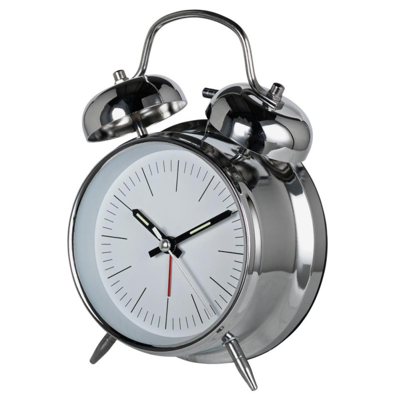 Constant Twin Bell Alarm Clock - Silver - Other Audio & Video - Audio ...