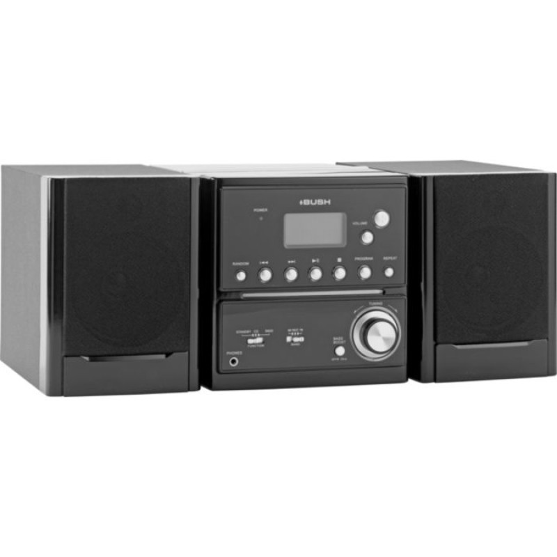 Bush CD Micro System - Black. (VGMC-110A) - Micro Hi-Fi Systems - Home ...