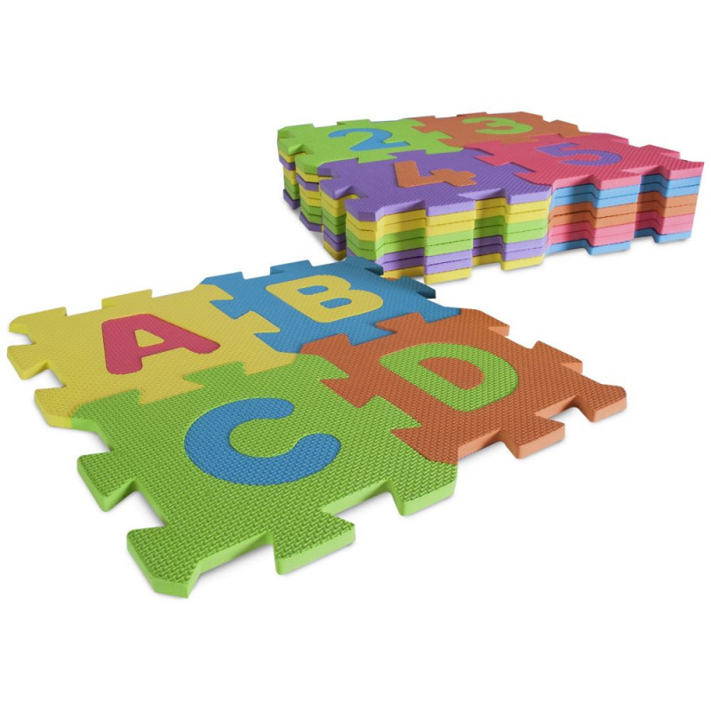Chad Valley Numbers and Letters Foam Mats - Action Figures & Toys ...