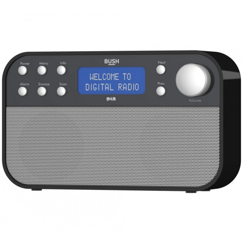 Bush DAB & FM Radio - Black - DAB Digital Radios - Home Audio - Audio & Video | GMV Trade