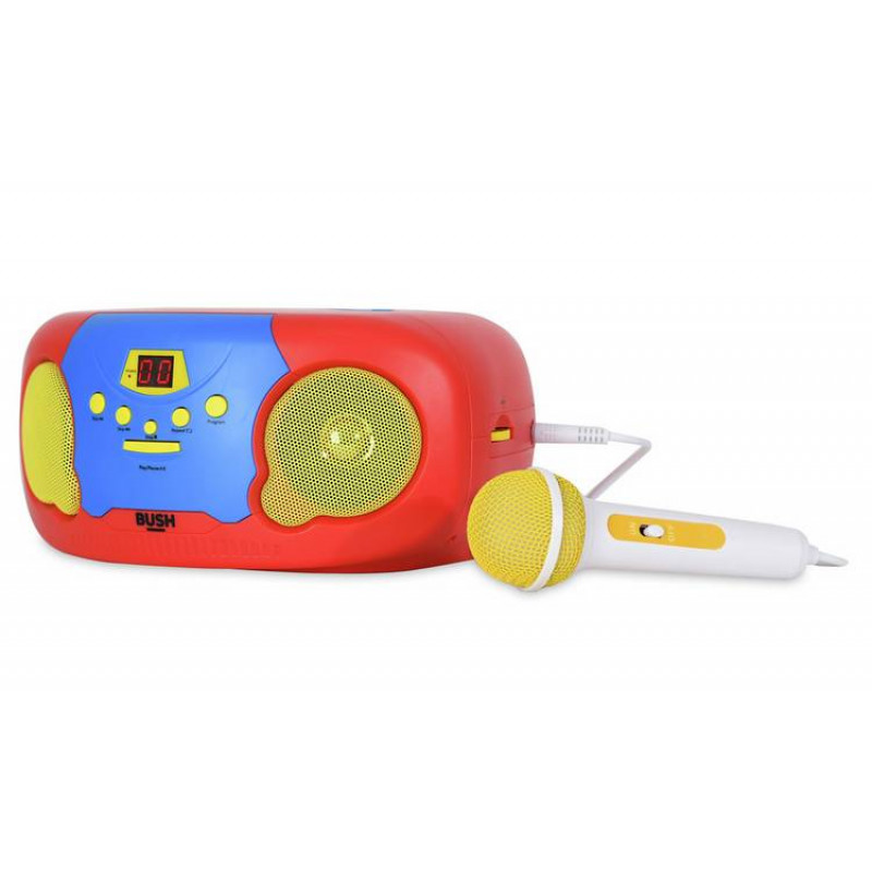 Bush Kids Boombox With Microphone - CD Players & Cassette Players ...