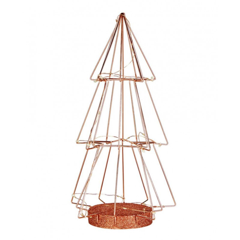 Home Christmas Noir Tree Light - Copper - Christmas Trees - Christmas ...