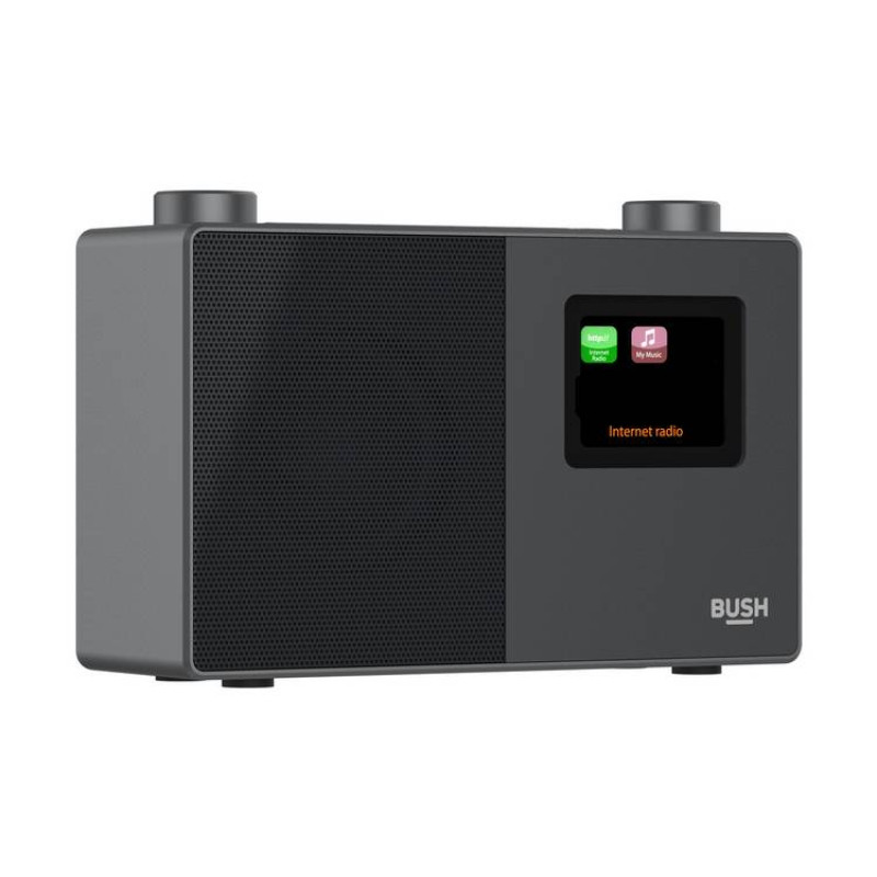 Bush Internet Bluetooth Radio - Grey - Alarm Clocks & Radios - Home ...