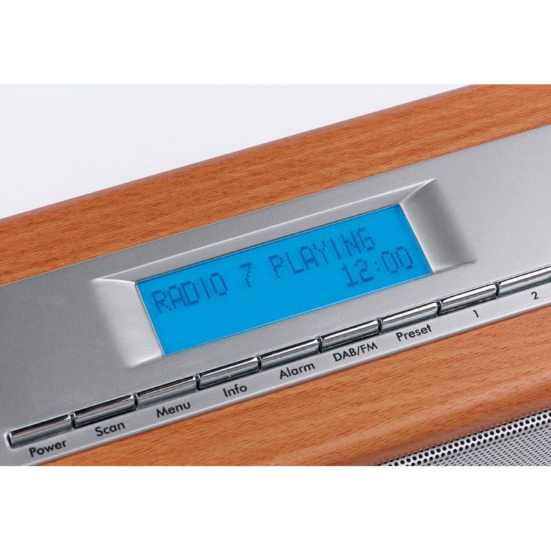 Bush Wooden DAB Radio - DAB Digital Radios - Home Audio - Audio & Video ...