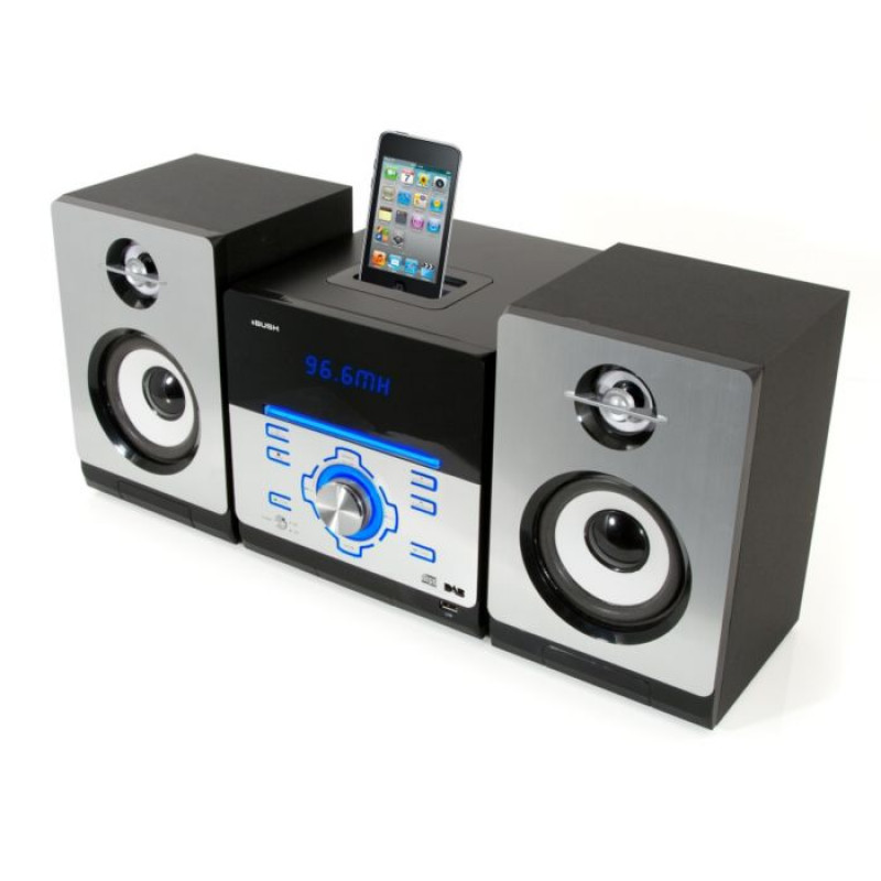 Bush CD DAB Micro System - Silver (No Instructions) - Micro Hi-Fi ...