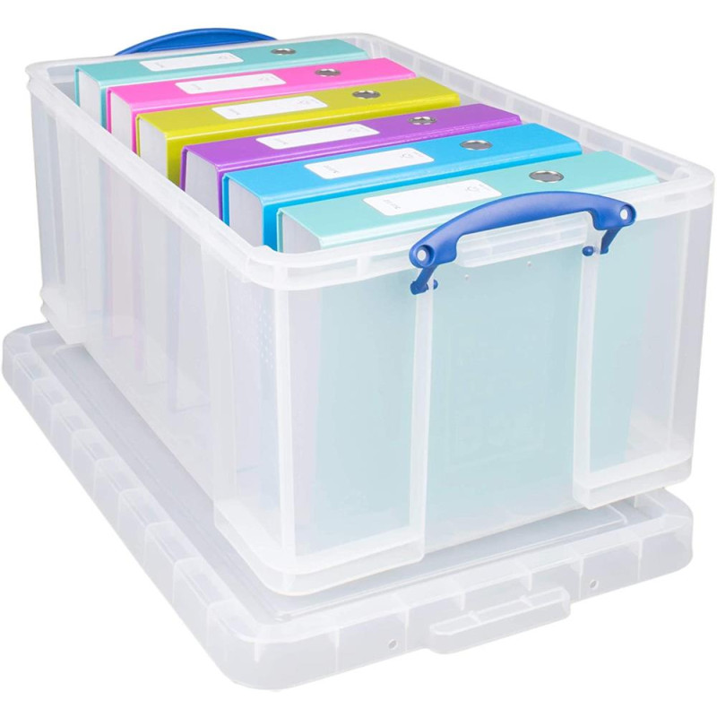 Really Useful 42 Litre Clear Storage Box (No Lid) - Storage Units ...
