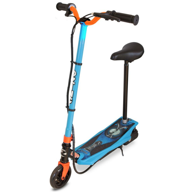 Zinc Volt 80 Plus Electric Scooter With Seat - Blue - Outdoor Toys ...