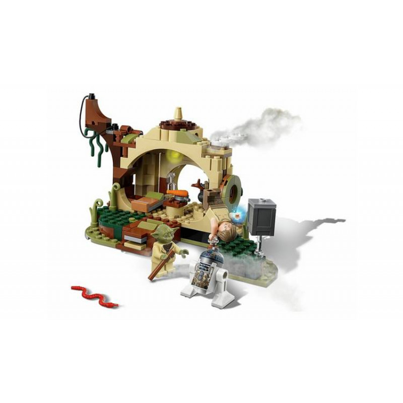 Lego 75208 Star Wars Toy Yoda's Hut Toy Building Set - Action Figures ...