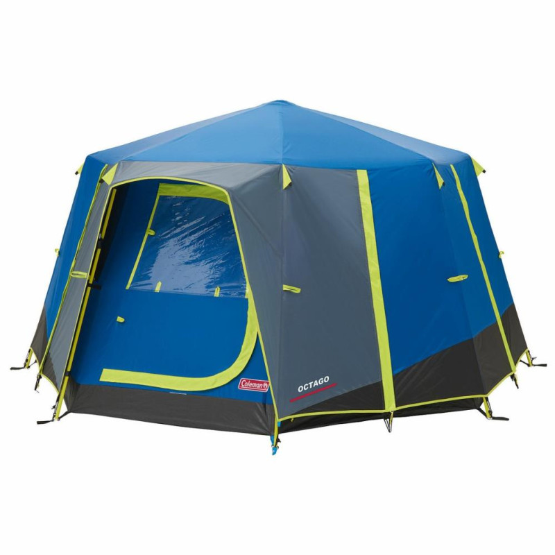 Coleman OctaGo 3 Person Octagon Glamping Tent - Blue - Tents - Travel ...