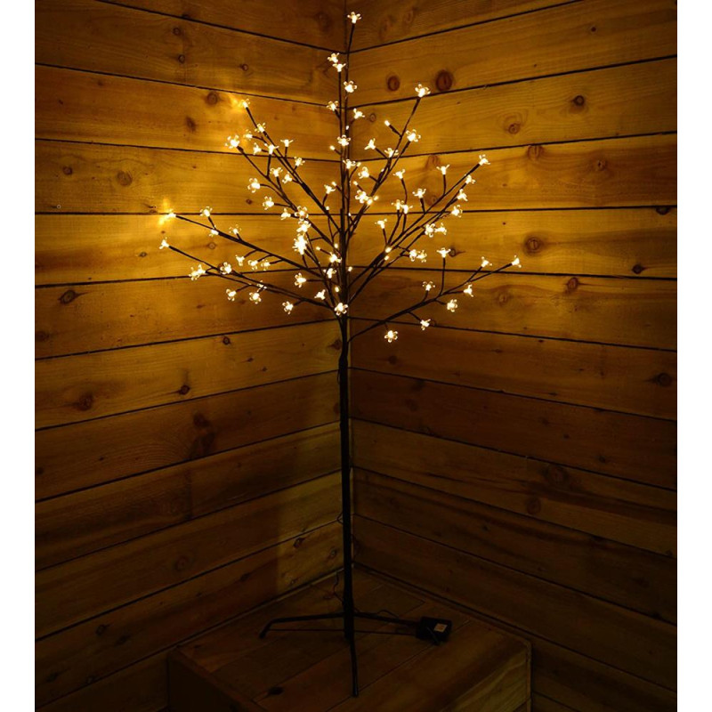 Premier Decorations 1.5m Cherry Blossom Christmas Tree - Christmas ...