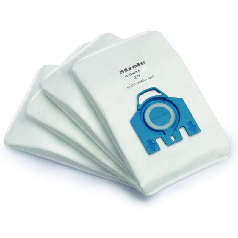 Miele HyClean GN Efficiency Dustbags x 4 - C1 C2 S2000 - Vacuum Dust ...
