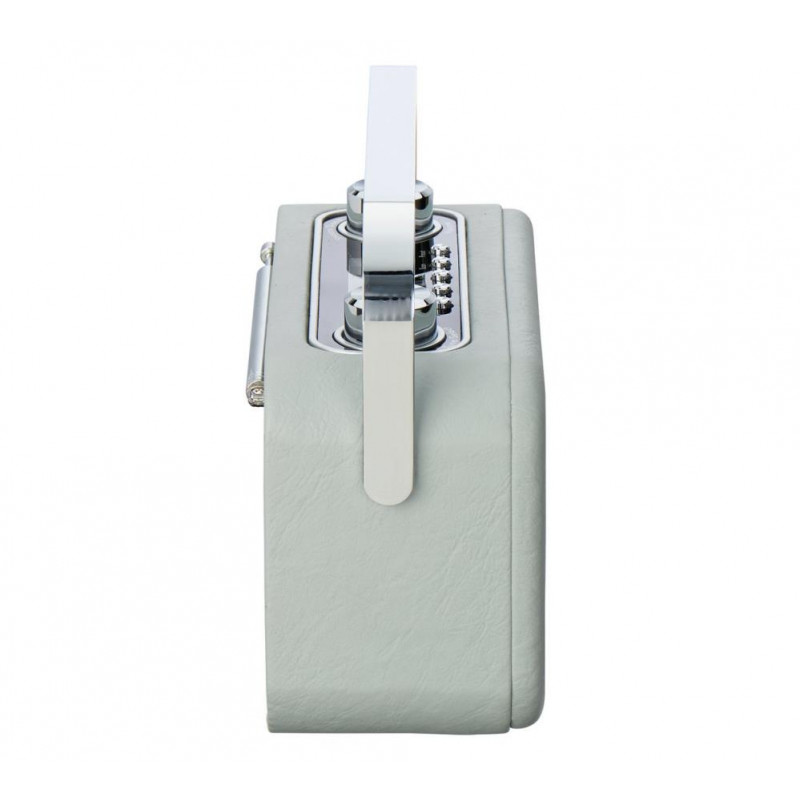 Bush Leather Bluetooth DAB Radio - Grey (Battery Operated Only) - DAB ...