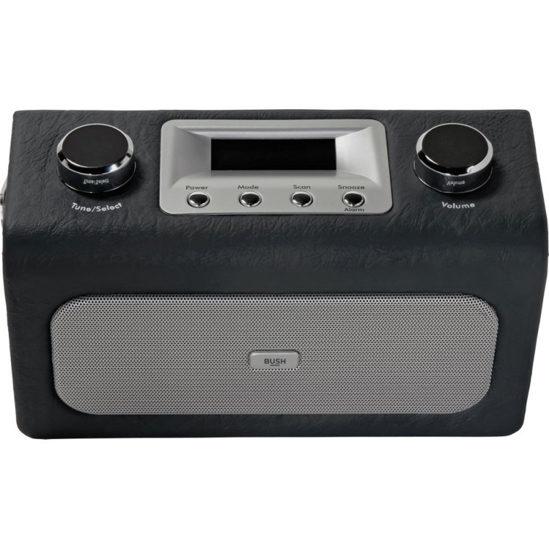 Bush Leather DAB/FM Radio - Black - DAB Digital Radios - Home Audio - Audio & Video | GMV Trade