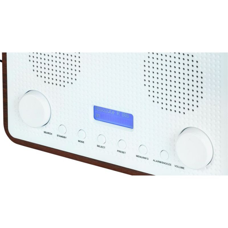 Bush Walnut Wooden DAB Radio - DAB Digital Radios - Home Audio - Audio ...