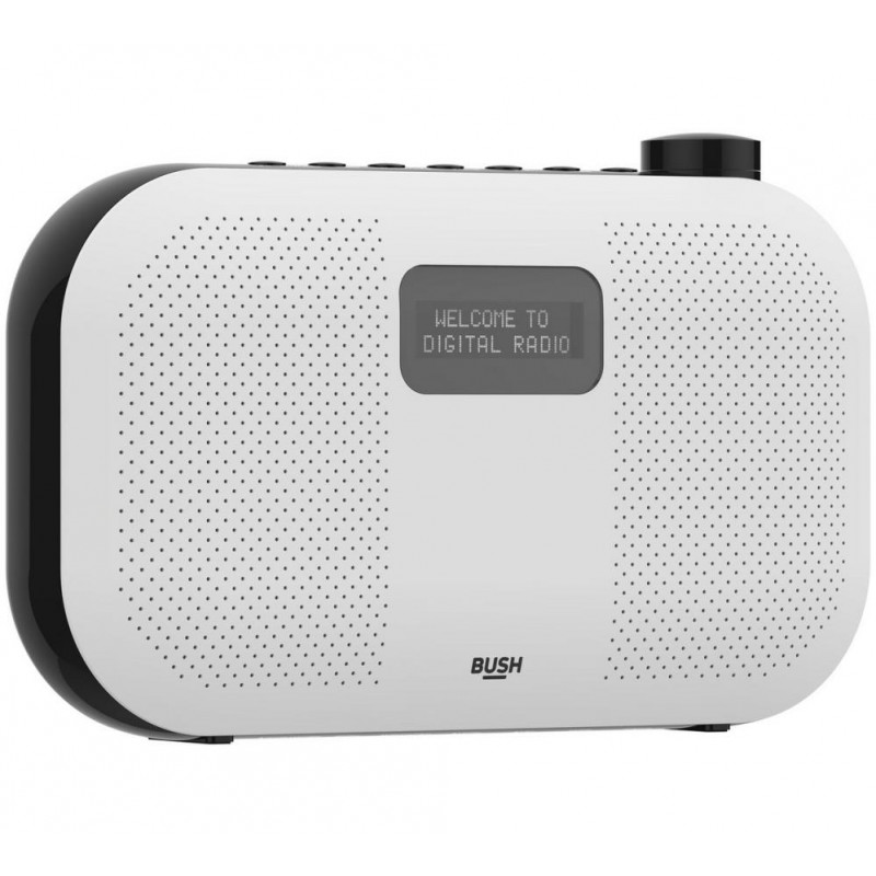 Bush Stereo DAB Radio - White - DAB Digital Radios - Home Audio - Audio ...