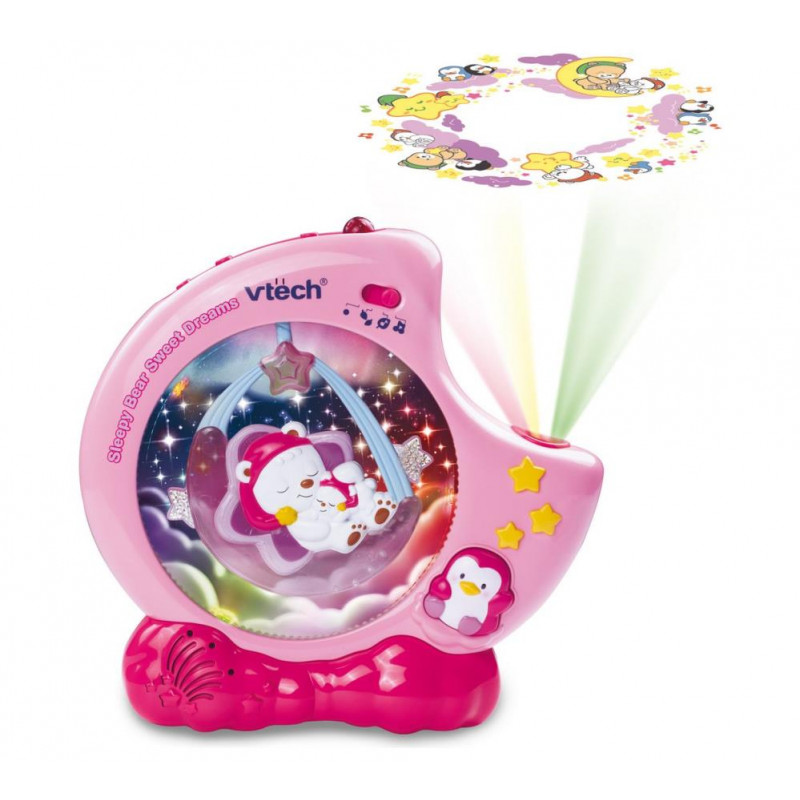 VTech Baby Sleep Bear Sweet Dreams - Pink - Action Figures & Toys ...
