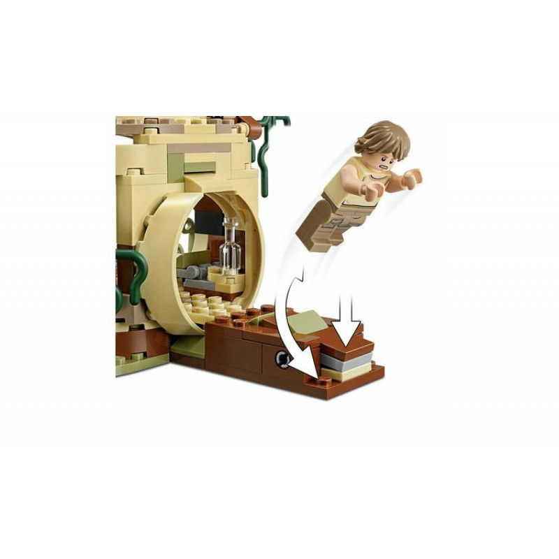 Lego 75208 Star Wars Toy Yoda's Hut Toy Building Set - Action Figures ...