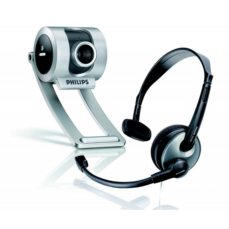 Philips SPC315NC PC Web Camera With Multimedia Headset - Other Audio ...