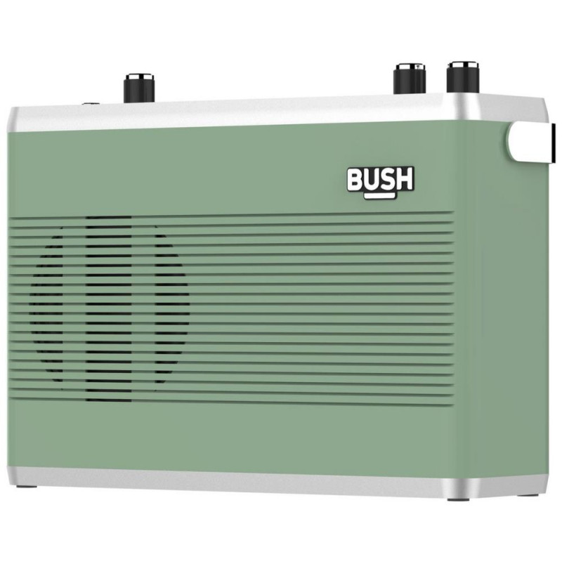Bush Retro Wireless DAB Radio Bluetooth - Sage Green - DAB Digital ...
