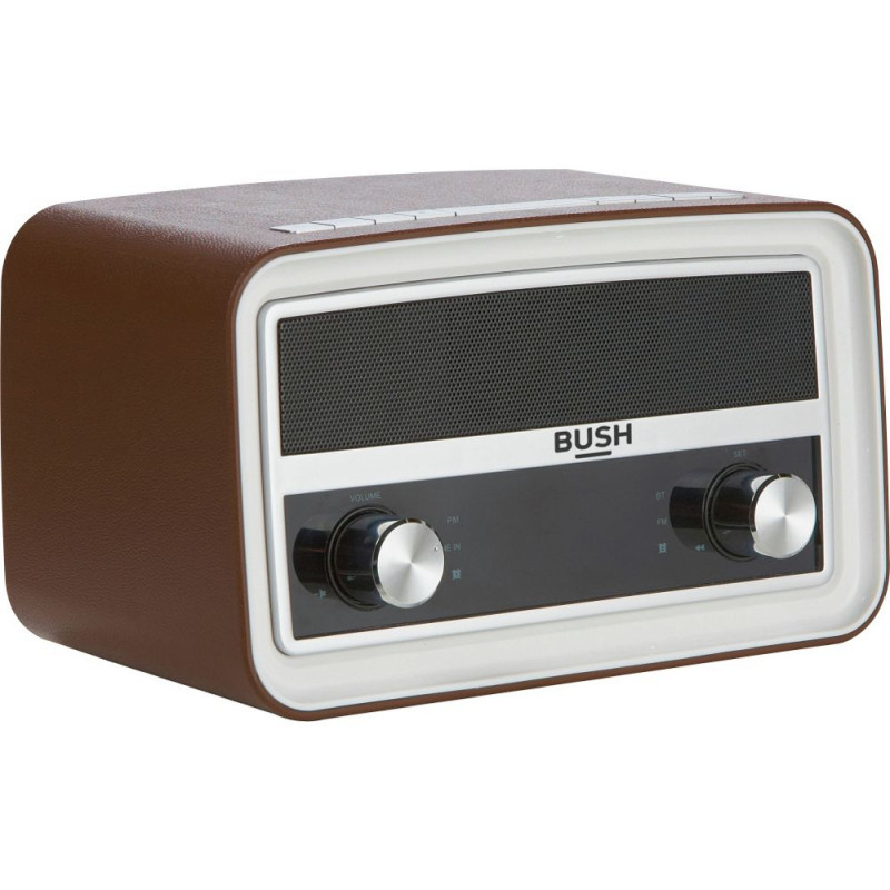 Bush Classic FM Radio with Bluetooth - Brown - DAB Digital Radios ...