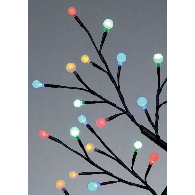 200 LED Ball Christmas Tree - Multi Coloured - Christmas Trees ...