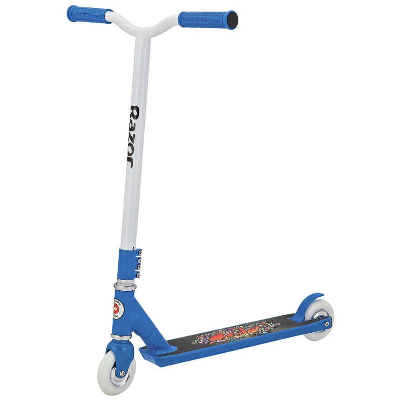 Razor Beast V4 Stunt Scooter - Blue & White - Outdoor Toys - Toys and ...