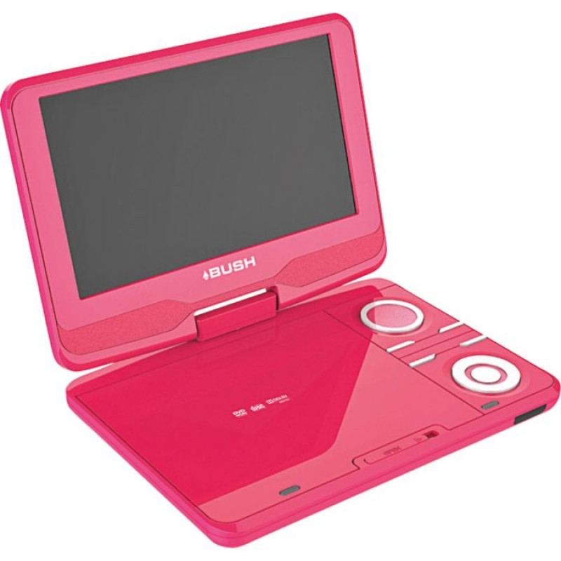 Bush 9 Inch Portable DVD Player - Pink - Portable DVD Players - DVD ...