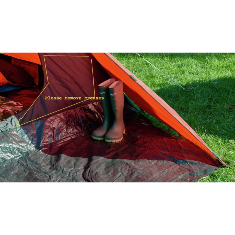 Pro Action 4 Man 1 Room Dome Camping Tent - Red - Tents - Travel ...