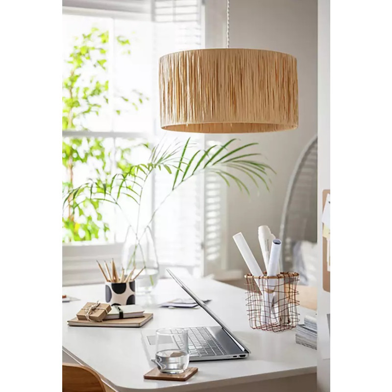 Habitat Salto Raffia Ceiling Shade - Lights & Lamps - Furniture | GMV Trade